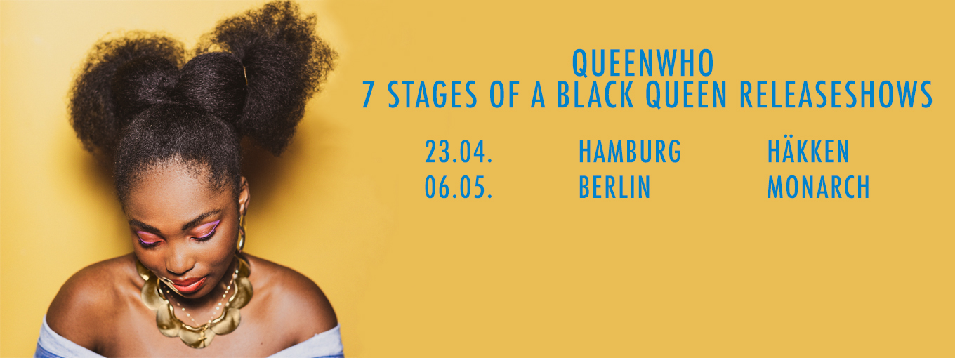 Queenwho announces two releaseshows in Berlin & Hamburg - Audiolith Booking