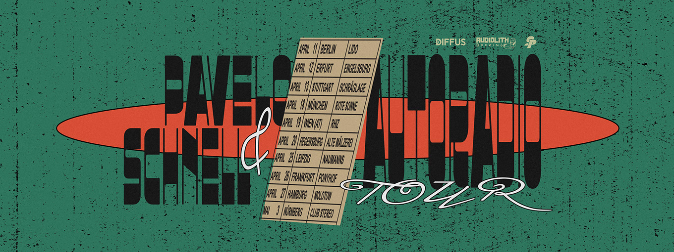 Pavelo & Schnell kündigen "Autoradio Tour 2024" an! - Audiolith Booking
